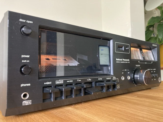 CASSETTE DECK NATIONAL Panasonic 612 (Technics Rs-612Us) Dolby New ...