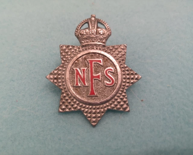 WW2 NFS BADGE "National Fire Service" Made in England £12.24 - PicClick UK
