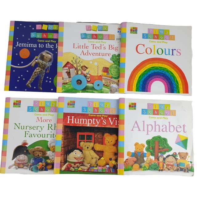 ABC KIDS PLAY School Come Play Book Set of 6 Humpty Jemima ABC 2009-13 ...