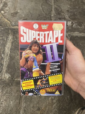 WWF SUPER TAPE 2 II VINTAGE VHS RARE CLASSIC WWE 1992 £15.00 - PicClick UK