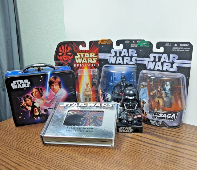 STAR WARS BUNDLE Lot Vintage Darth Vader Princess Leia Anakin Skywalker ...