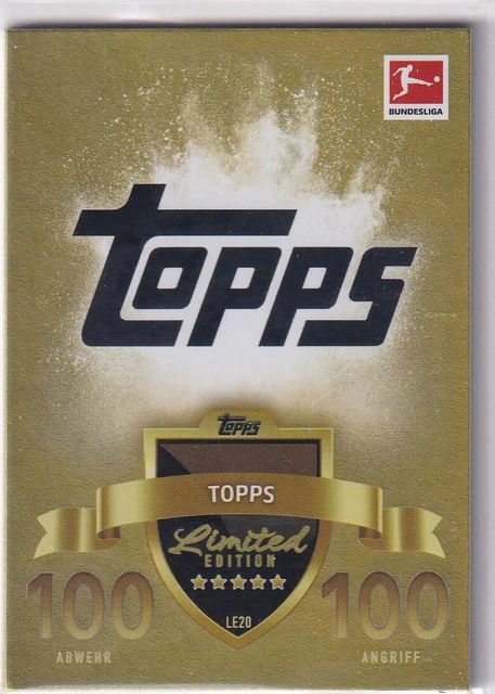 TOPPS 2023/2024 MATCH Attax Bundesliga 23/24 Limited Edition LE 20 ...