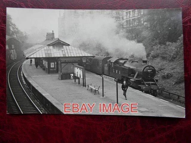 PHOTO LMS Loco No 2697 At Mount Florida Railway Station 27-10-45 £3.00 ...