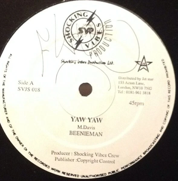 BEENIE MAN - Yaw Yaw (12", Single) EUR 17,46 - PicClick FR