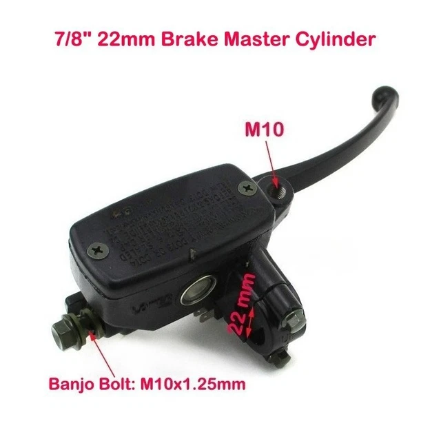 7/8& 22MM FRONT Brake Master Cylinder For Suzuki GS750 GS1000 GS1150 ...