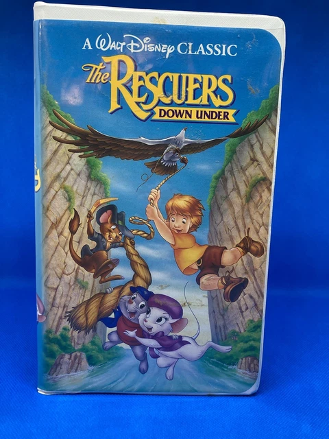 THE RESCUERS DOWN Under (VHS, 1991) £4.79 - PicClick UK
