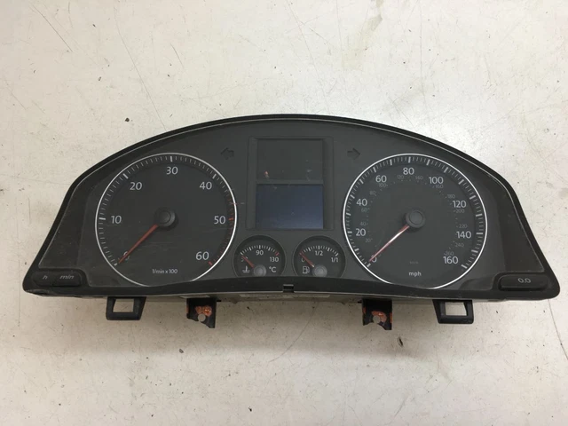 VW GOLF MK5 1K (2004 > 2009) Speedometer Instrument Cluster Clocks ...