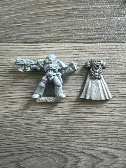 GW WARHAMMER 40K Space Marine Captain with Terminator Honours ...
