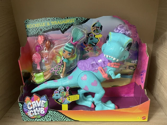 MATTEL CAVE CLUB Rockelle & Tyrasaurus From 3 Years £28.00 - PicClick UK