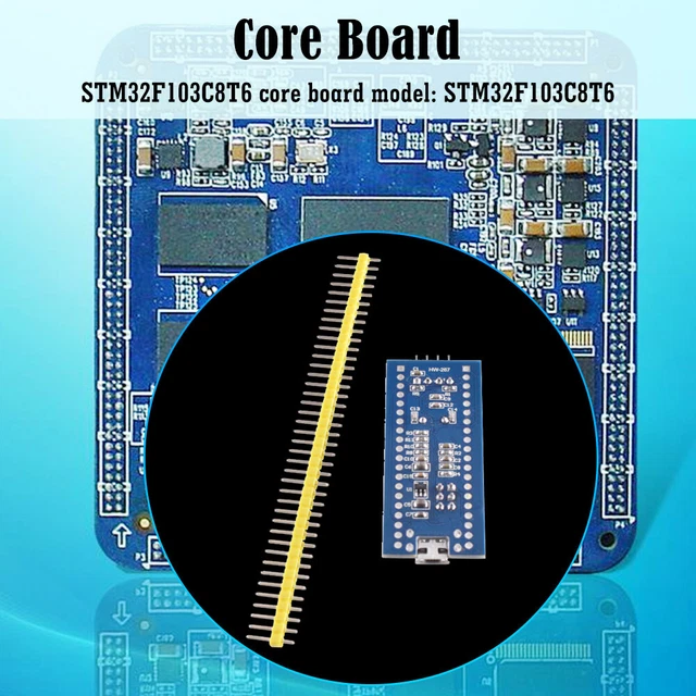 Au Stm32f103c6t6 System Processor Board Microcomputer Development Arm
