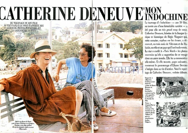 COUPURE DE PRESSE Clipping 1992 Catherine Deneuve (8 pages) EUR 5,00 - PicClick FR