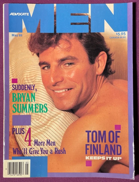 GAY: VTG MAY 1989 Sexy Male Beefcake Magazine ADVOCATE MEN Tom of ...