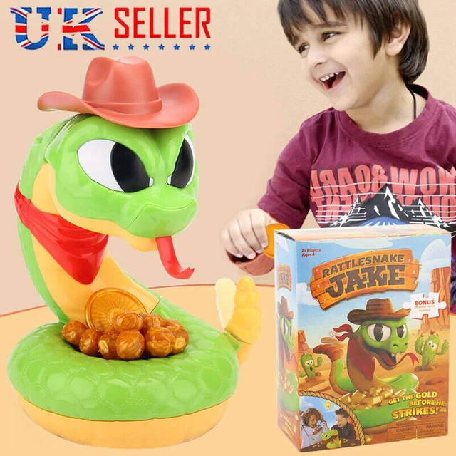 UK DECOMPRESSION ELECTRIC Rattlesnake Toys Cartoon Snake Head Pop-up ...