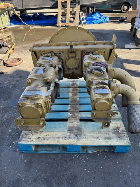 USED FUNK 56000 Series Double PTO with VOITH Hydraulic pumps $4,950.00 ...
