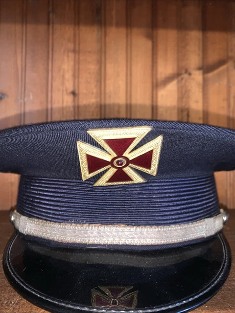 PAST GRAND COMMANDER Knights Templar Commandery Cap Masonic Hat £46.58 ...
