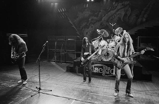 CHARLIE HARGRETT OF American Southern rock band Blackfoot 1982 OLD ...