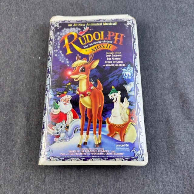 RUDOLPH THE RED Nosed Reindeer The Movie VHS Goodtimes 1998 Animated ...
