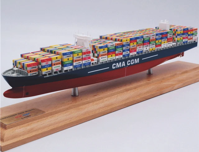CMA CGM CONTAINER ship model ocean going cruise ship model 35cm $294.00 ...