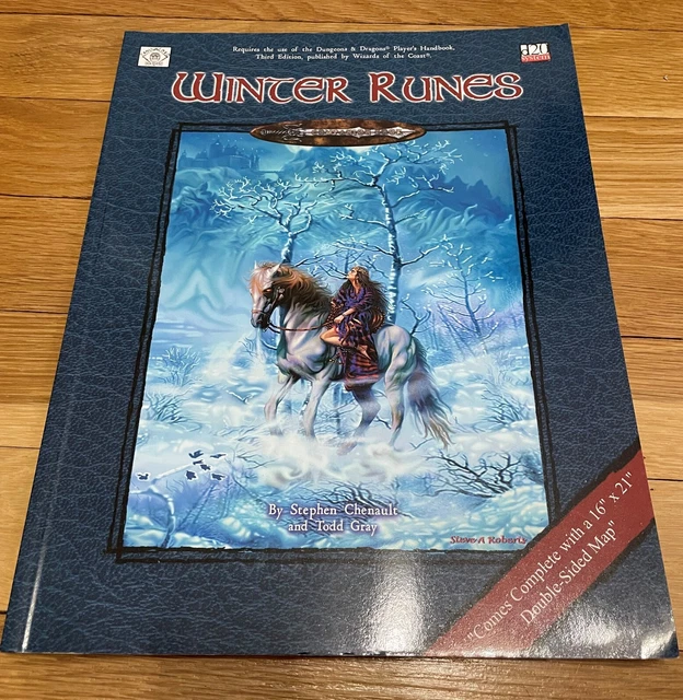 DUNGEONS & DRAGONS: Winter Runes w/map D20 Troll Lord Games £14.40 ...