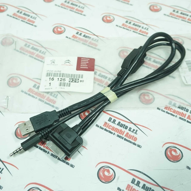 INSTALLATION ÉLECTRIQUE IPOD-AUX-USB Peugeot 108-CITROEN C1 Cod ...