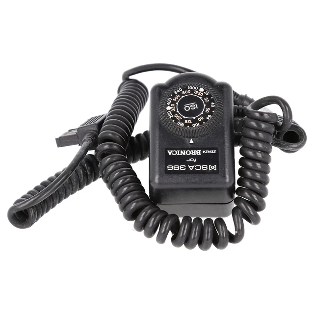 ZENZA BRONICA SCA 386 ETRSi & SQ-Ai Metz TTL Flash Sensor for Series 45 ...