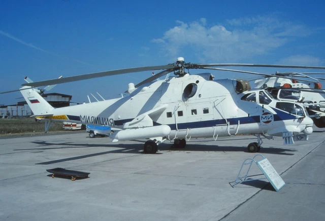 ORIGINAL COLOUR SLIDE Mi-34A Hind of Russian Air Force £2.50 - PicClick UK
