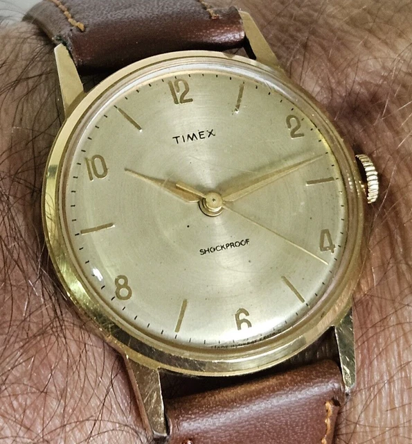 TIMEX MERCURY VINTAGE Watch, V-Conic Escapement, Hand-Wind, Running ...