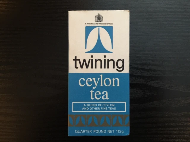 VINTAGE & RARE 1970's Twinings Ceylon Tea - Unopened Packet - Price ...