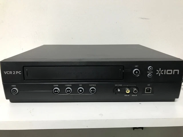 ION VCR 2 PC USB VHS Video Cassette Recorder to Computer Converter ...