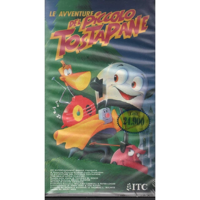 THE ADVENTURES OF the Little Toaster VHS Jerry Rees - AFV43014 Sealed £ ...