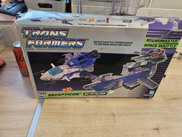 VINTAGE HASBRO TRANSFORMERS G1 Decepticon Base Micromaster Skystalker ...