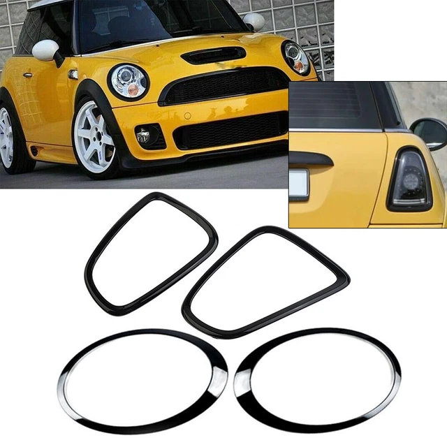 FOR BMW COOPER Mini R55 R56 R57 2007-2014 Headlight+Taillight Frame ...