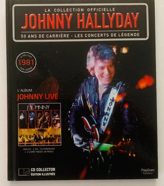 LIVRET + CD La collection officielle "Johnny Hallyday" N° 58 EUR 6,00 ...