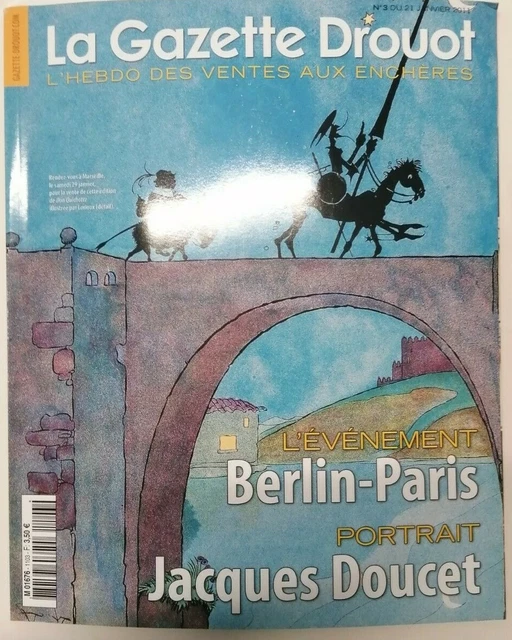 LA GAZETTE DROUOT N° 3 2011 Jacques Doucet Faïence de Nevers Henryot et Cie ART EUR 3,40 ...