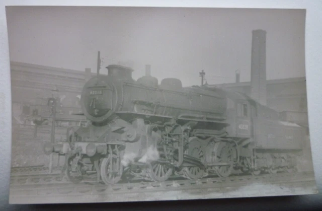 BRIGHTSIDE RAILWAY STATION BR Class 4F Loco 43038 Photograph £3.75 ...