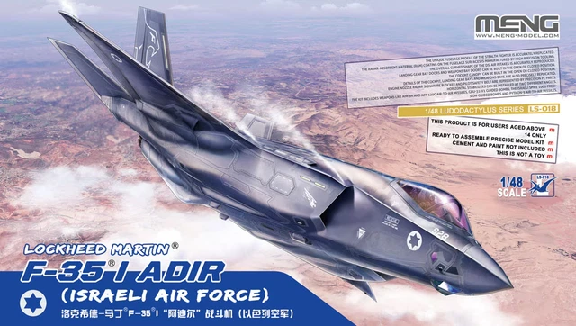 MENG MODEL MNGLS-018 1/48 Lockheed Martin F-35I Adir Model Kit £53.95 ...