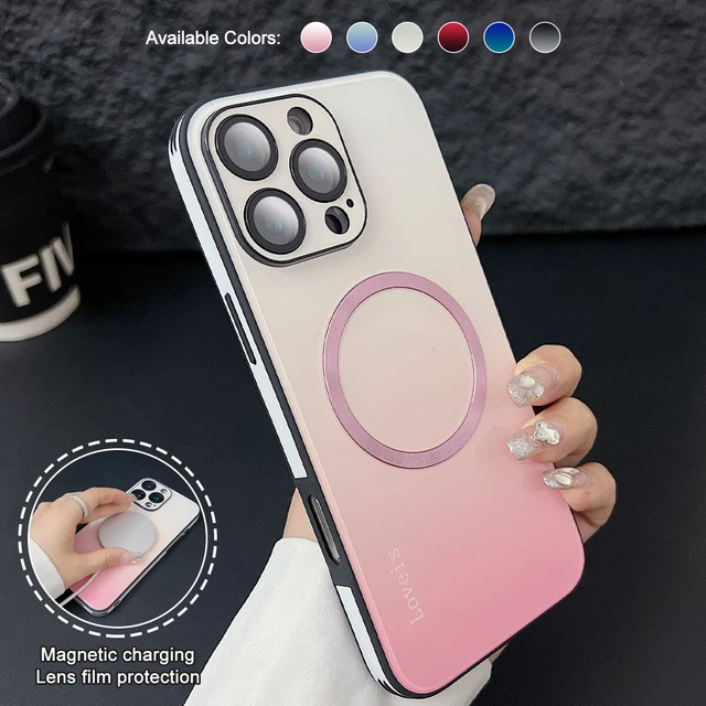 GRADIENT MAG SAFE Shockproof Case Cover For iPhone 16 Pro Max 15 14 ...