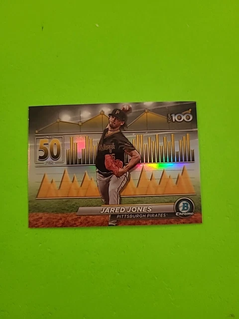 JARED JONES 2024 Bowman Chrome #BTP-50 Top 100 réfracteur Pirates EUR ...