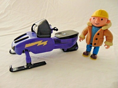 BOB THE BUILDER Figure With Zoomer The Snowmobile £4.99 - PicClick UK