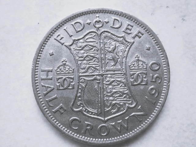 GEORGE V1 : Genuine Half-crown Coins: 1950 ( Superb coin ) £4.02 ...