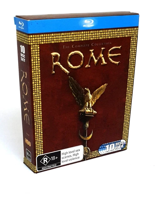 ROME THE COMPLETE Collection Season 1+2 (10 Discs) New Region B Blu-ray ...
