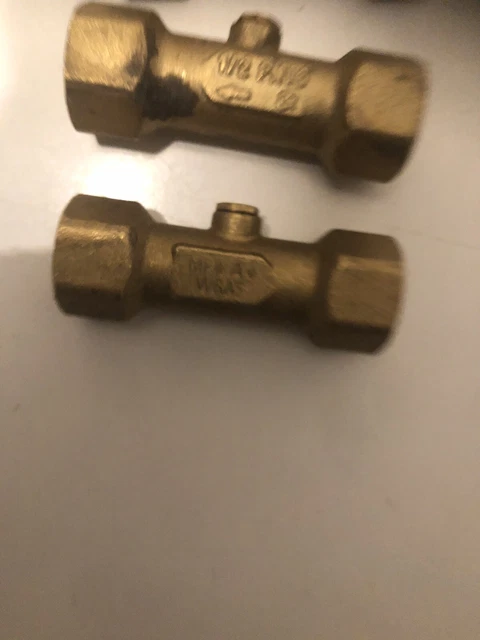 3X DOUBLE CHECK Valves Half Inch Bsp Was Approved £21.50 - PicClick UK