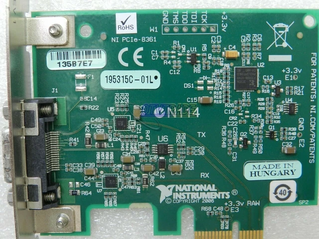 NATIONAL INSTRUMENTS NI PCIe-8361 MXI-Express Remote Control Interface ...