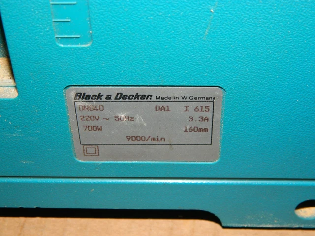 PIALLA DA TAVOLO Black + Decker DN 840 pialla elettrica pialla fissa ...