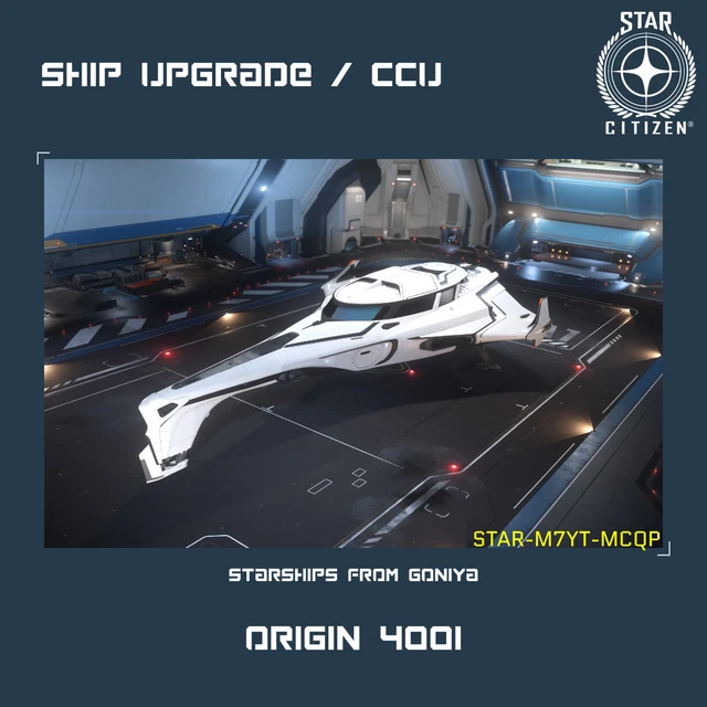 STAR CITIZEN - Mise à niveau Origin 400i - (CCU) EUR 178,25 - PicClick FR