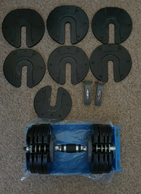 BODYMAX ADJUSTABLE SELECTABLE Dumbells 5-32,5kg parts repair Dumbbell ...