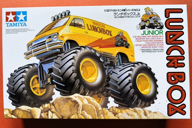 TAMIYA MINI 4WD Lunch Box, inc. motor: 1:32 Wild Mini No.3 IN UK £27.72 ...