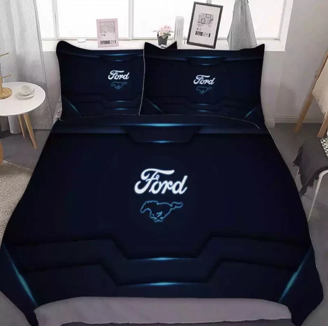 FORD CAR LOGO 3D Print Single/Double/Queen/King Bed Quilt/Doona/Duvet ...