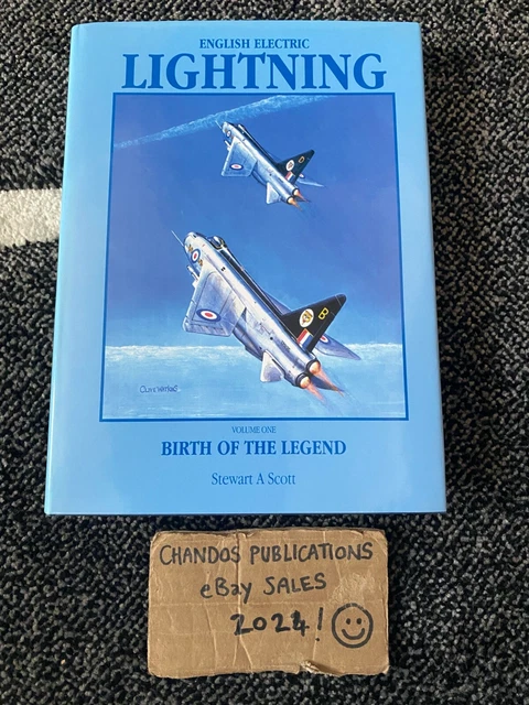 THE ENGLISH ELECTRIC Lightning Military Aircraft Photographs Book War ...