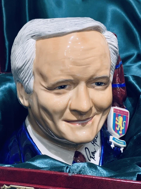 RARE RON ATKINSON Toby Jug Aston Villa Fc 1994 £100.00 - PicClick UK